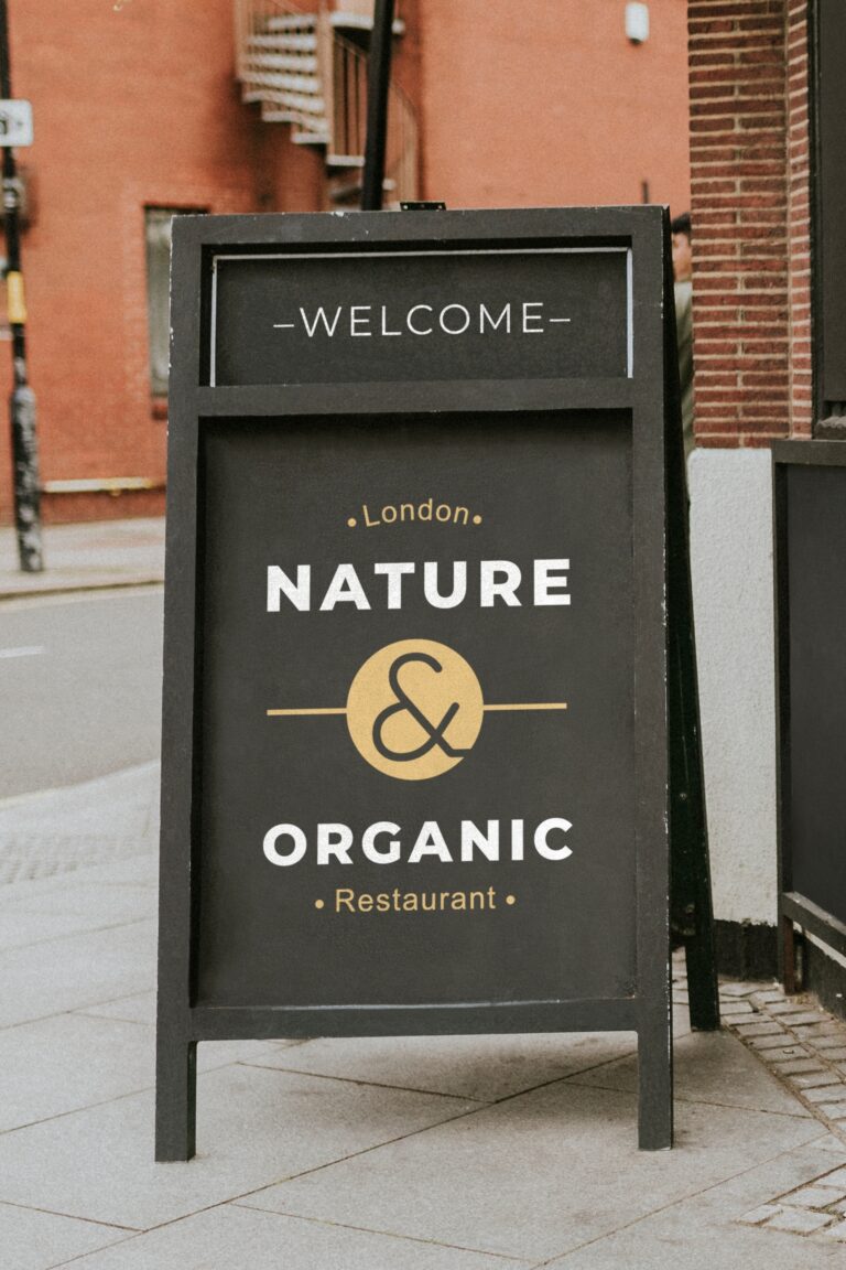 A-Frame Signs Beverly Hills & Hollywood, CA | Custom Metal A-frame Sign ...